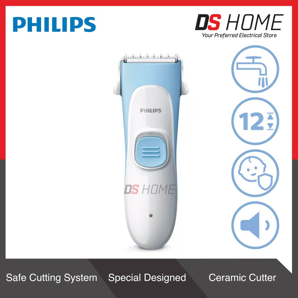 PHILIPS HC1055 TRIMMER / HAIR CLIPPER BABY (HC1055/15) | DS HOME