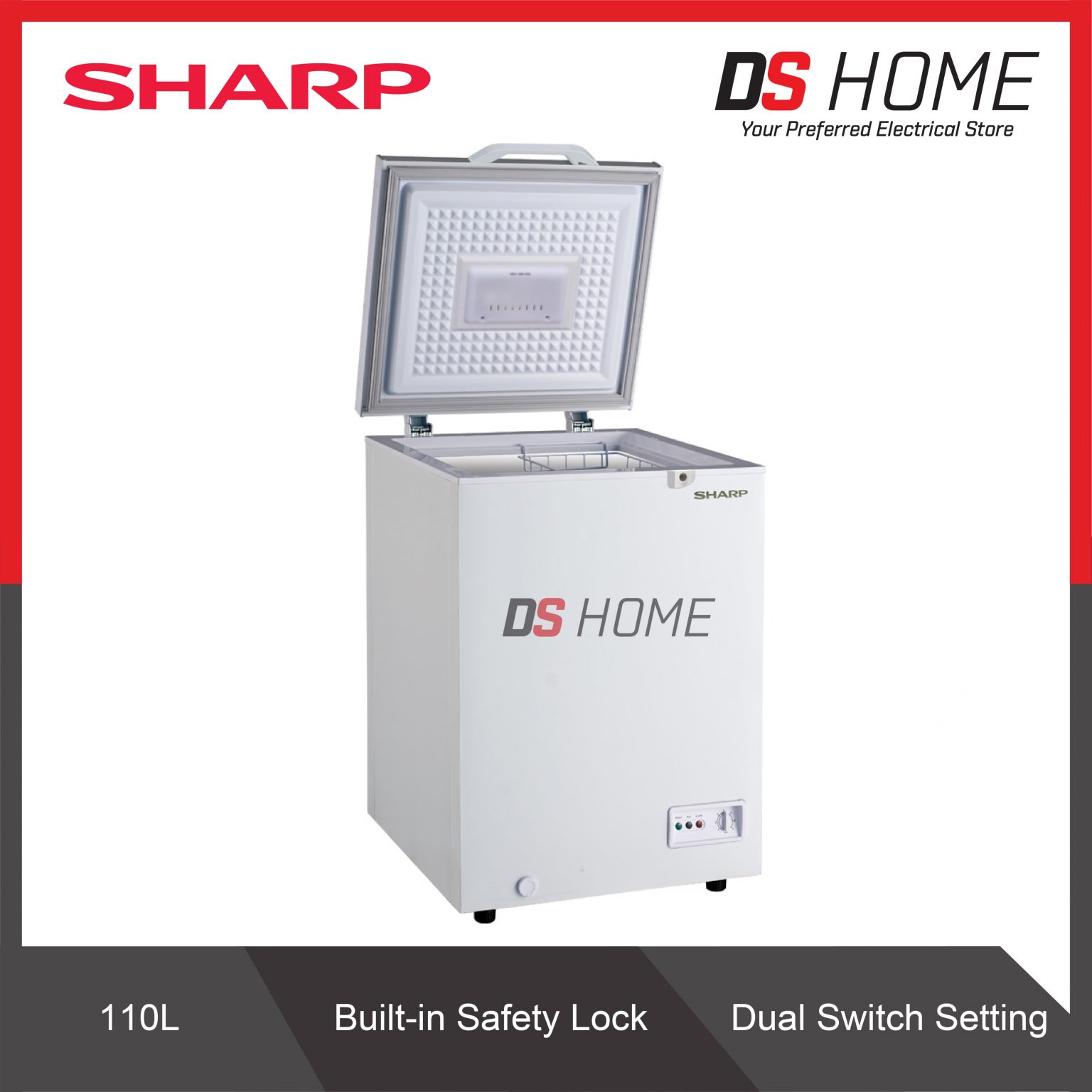 SHARP SJC118 110L CHEST FREEZER REFRIGERANT (FAST SHIP KL/SELANGOR ...