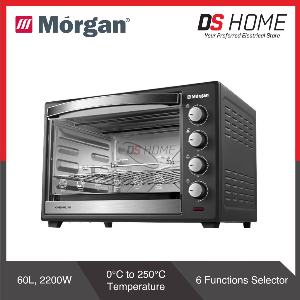 MORGAN MEO602RC ELECTRIC OVEN WITH CONVECTION ROTISSERIE 6 COOKING ...