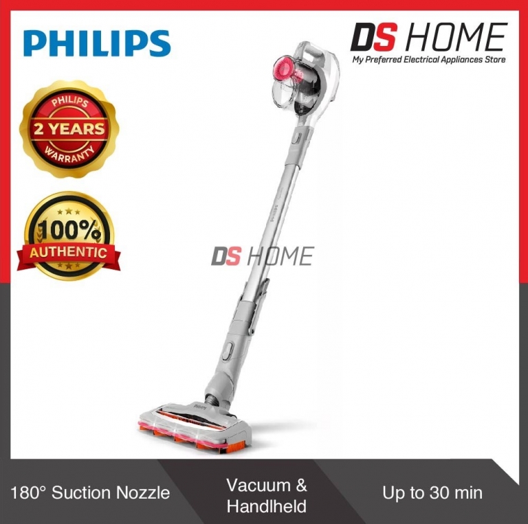 PHILIPS CORDLESS STICK VACUUM CLEANER SPEEDPRO 18V 2IN1 (FC6723/01 ...